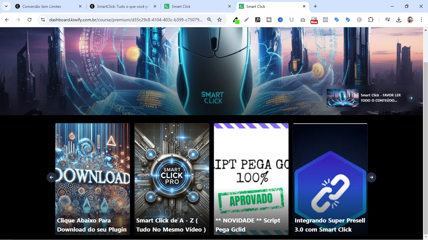 SmartClick: Rastreador e Marcador de Vendas na Gringa
